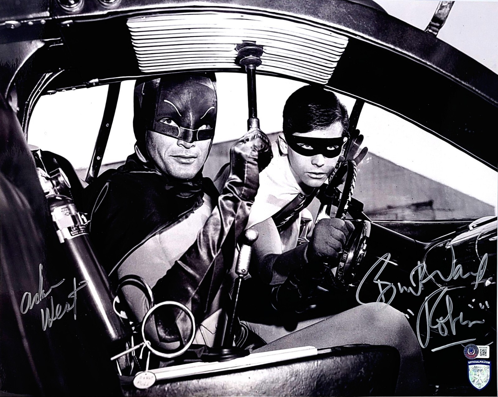 ADAM WEST "Batman" & BURT WARD "Robin" Signed 16x20 Photo BAS ...