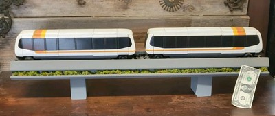 vintage Honolulu Railway Elevated Train CONCEPT ART Design 3D MODEL ...
