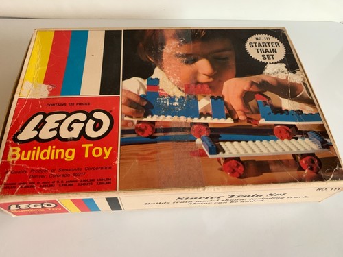 Lego No. 111 Starter Train Set Incomplete 1966 | eBay