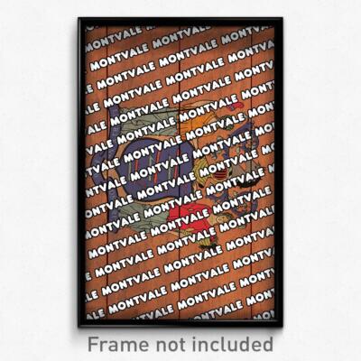 Montvale New Jersey Poster (NJ City Souvenir 11x17 Town Print) | eBay