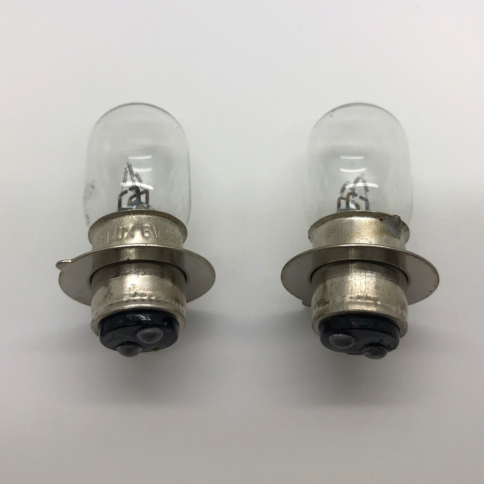 2 x 3625 6v 25/25w PX15d MPF T19 Motorbike Motorcycle Classic Car ...