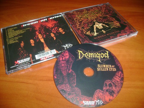 DEMIGOD Slumber Of Sullen Eyes / Unholy Domain XM035CD DEMILICH ...