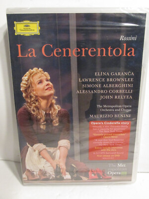 RARE OOP NEW SEALED LA CENERENTOLA ROSSINI METROPOLITAN OPERA 2 DISC ...