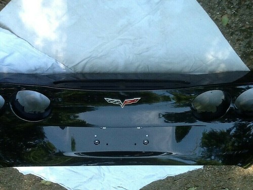 Corvette 2005-2013 black rear facia | eBay