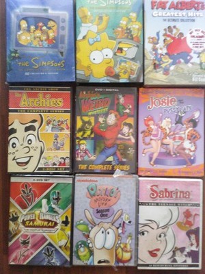 ANIMATED SERIES-Var Seasons - The Simpsons, Shrek, Sabrina, teenage ...