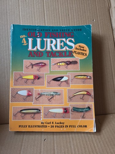 Beautiful Vintage Original "Old Fishing Lures And Tackle" Book Carl ...