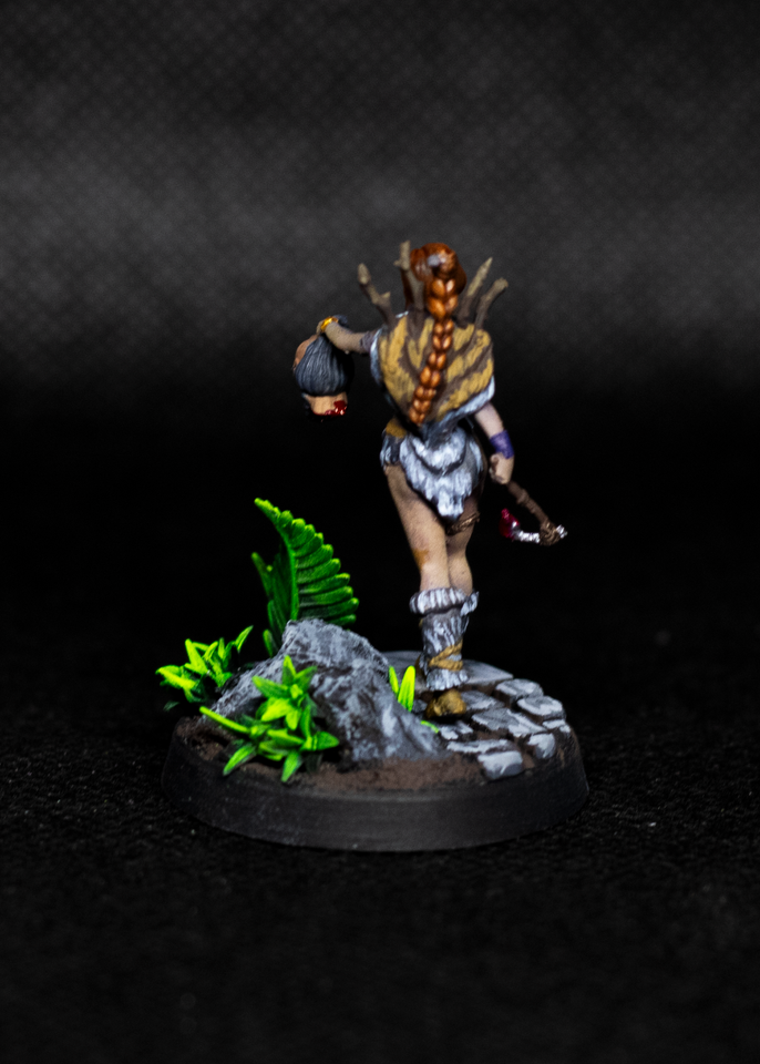 D&D 32mm Female Witch / Hag – Hand-Painted – 16K 3D Printed Miniature ...