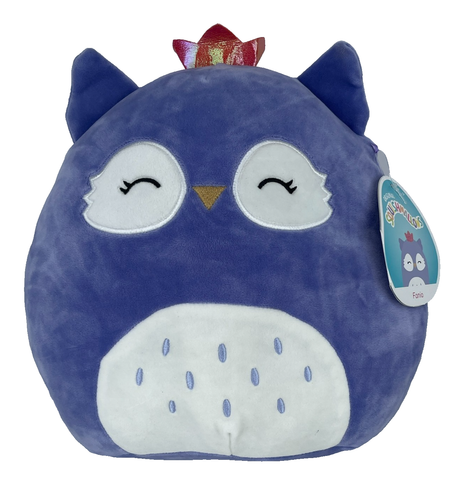 Squishmallows FANIA the Owl 16" Purple Plush Kelly Toy NWT 2021 ...