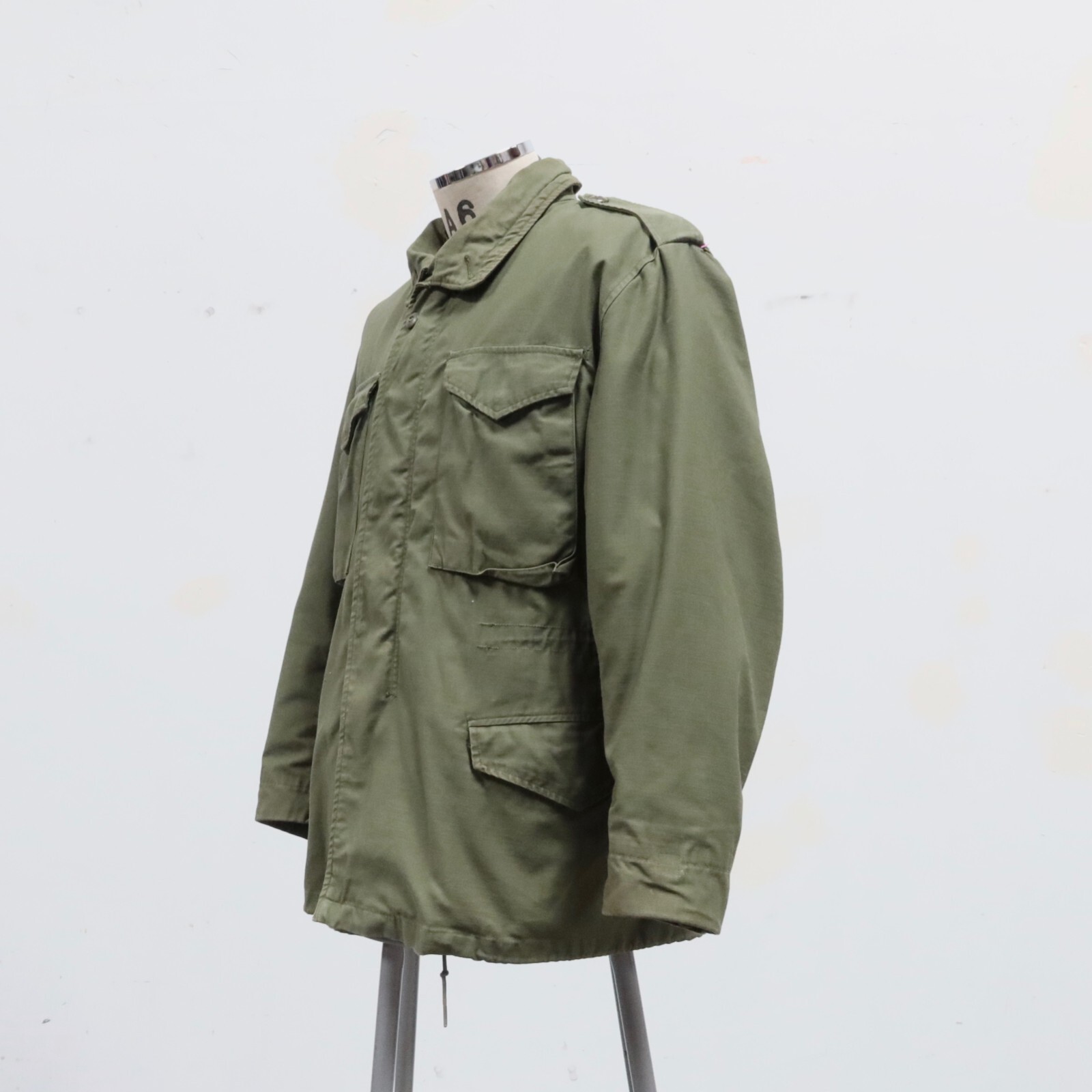 Vintage M-65 Cold Weather Field Jacket Military M Gre… - Gem