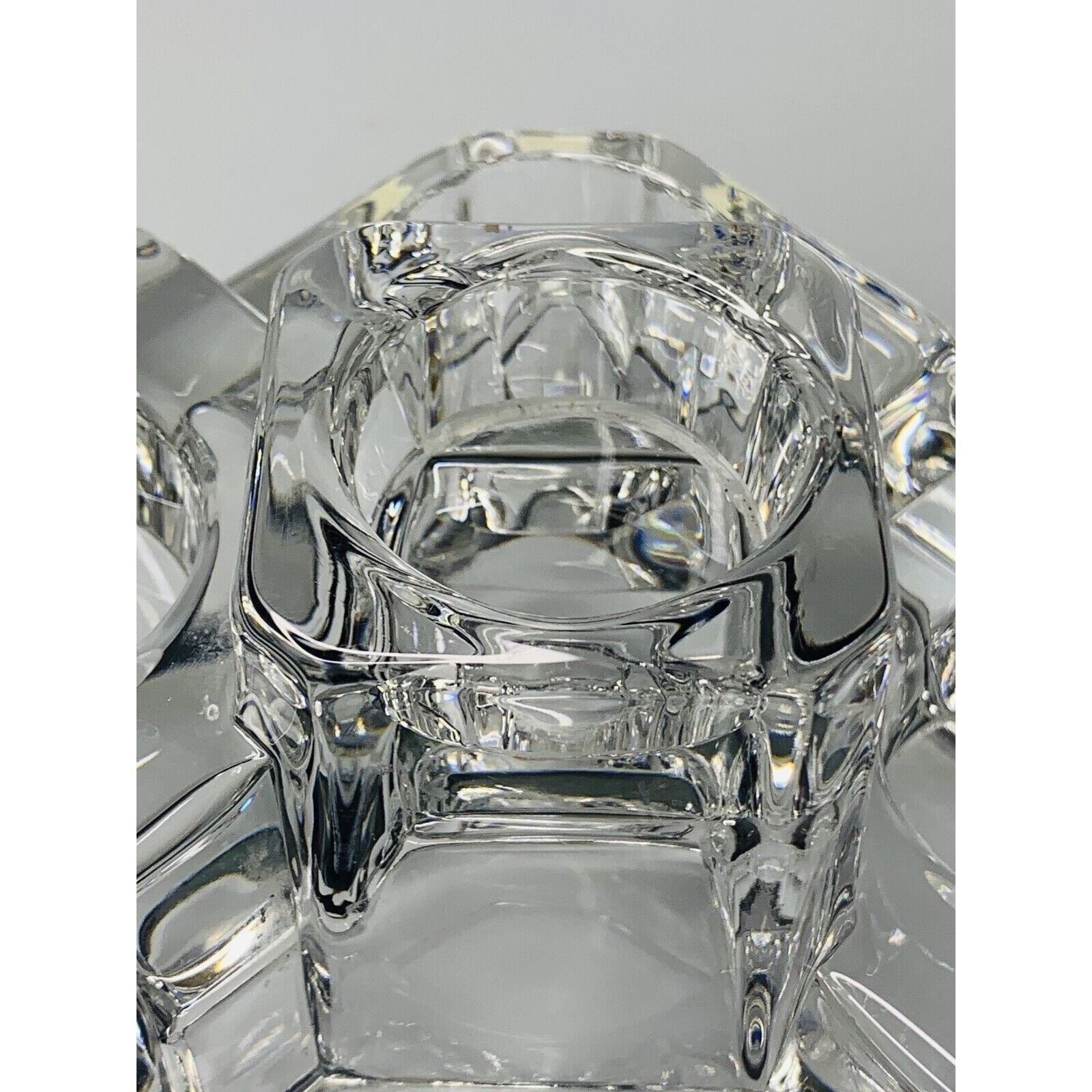 RETIRED PartyLite Lead Crystal Castle 5 Tier Tealight Candle Holder | eBay