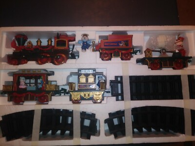 Animated, Christmas Magic Express, Hand Painted, First Edition, Train ...