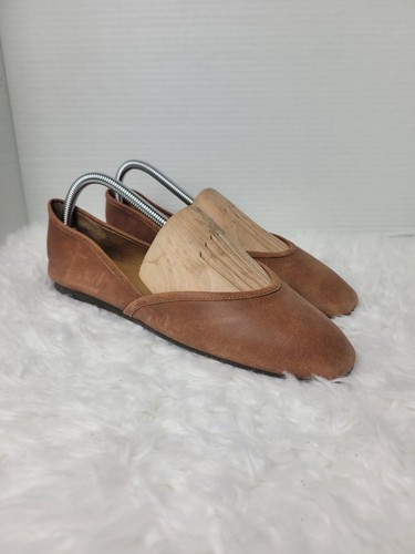 Lucky Brand Adoura Women's Ballet Flat Size 9 Brown Leather Shoes | eBay