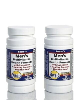 SM Basic's Mens Health Formula Basic Vitamins - 180ct | eBay