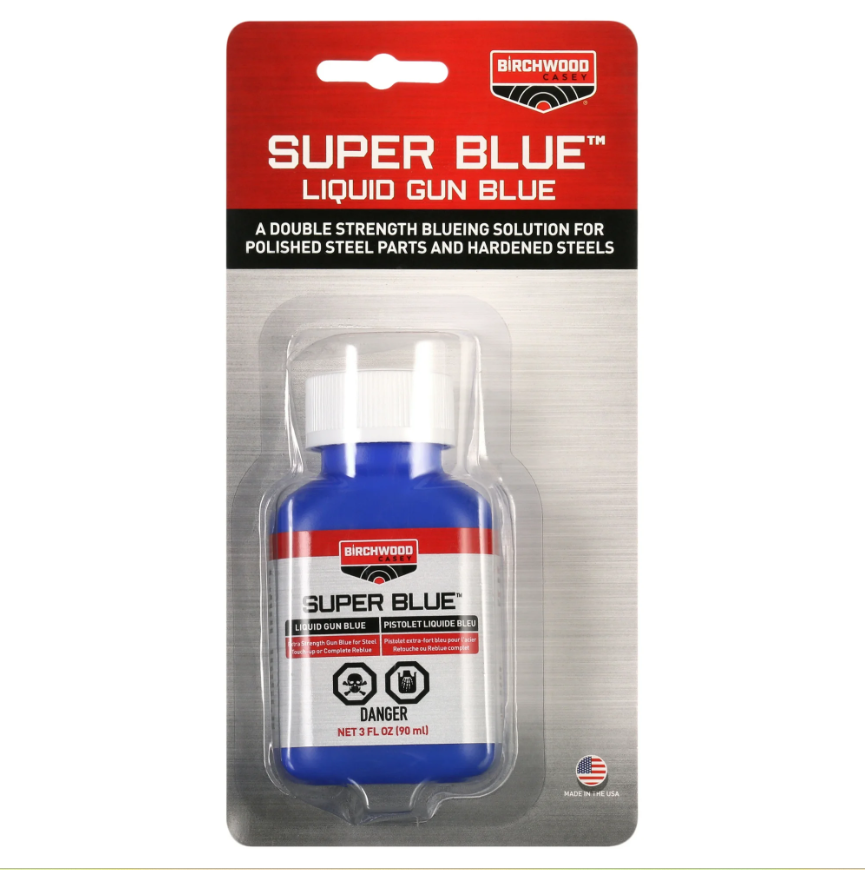 Birchwood Casey SUPER BLUE Liquid Gun Blue FOR BLUEING POLISHED ...