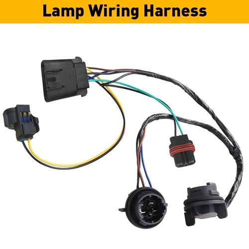 1PC Headlight Wiring Harness 25962806 Fit Chevy 2007-14 Silverado 3500 ...