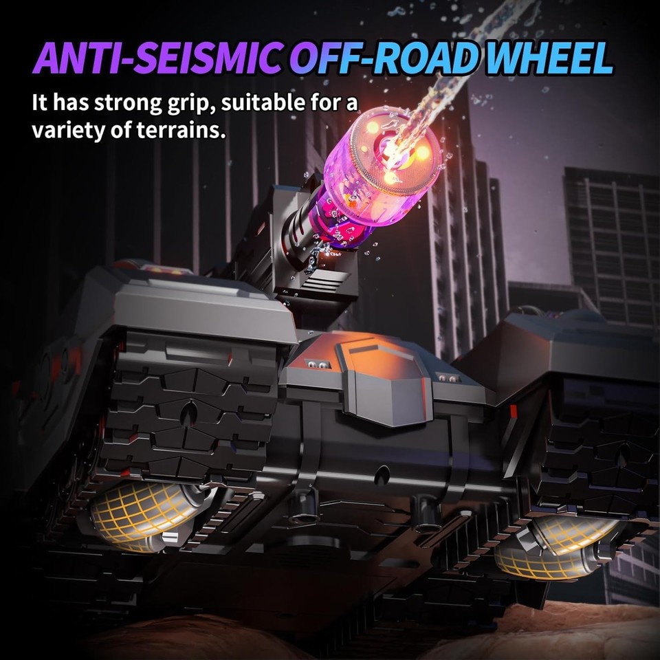 2.4GHZ Remote Control Car Tank,RC Drift Tank with High Power Continuous ...