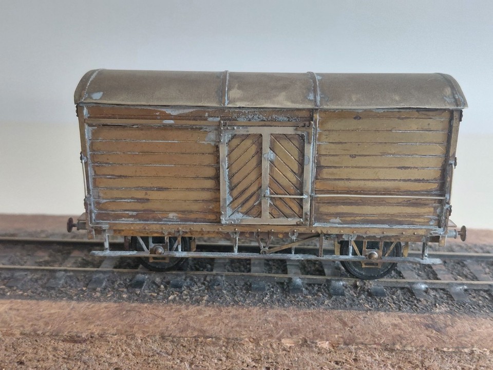 EM Gauge kit built fine scale Great Eastern or similar end loading van ...