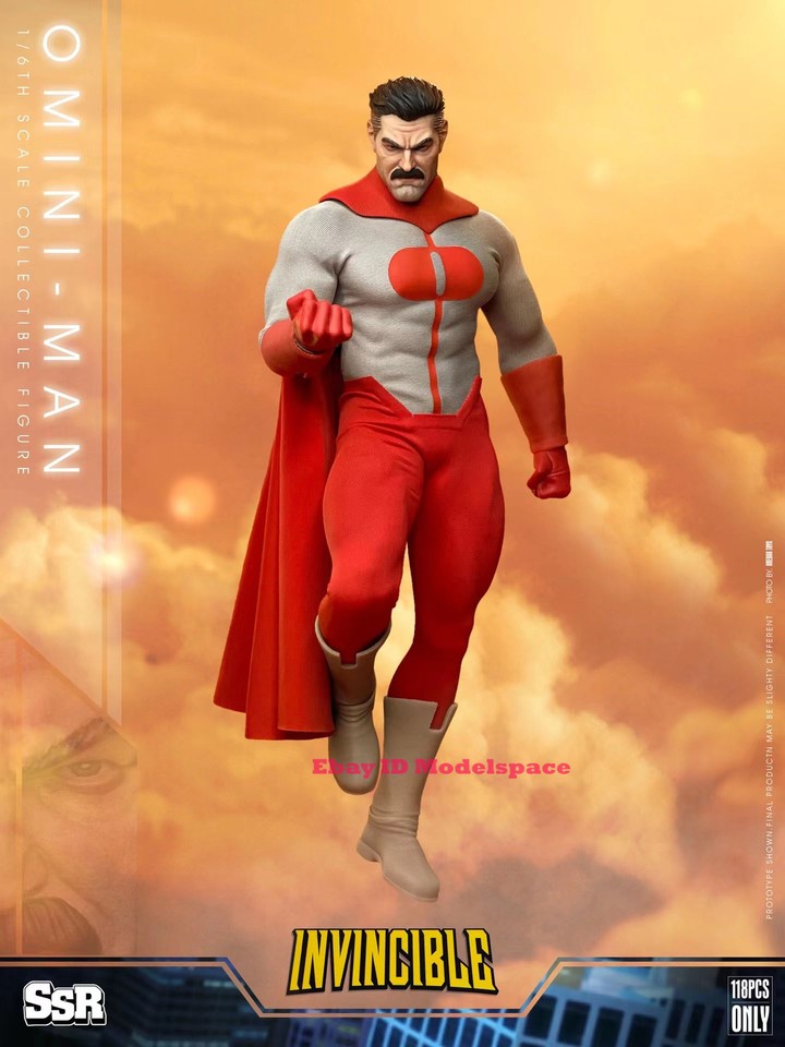 Knight Toys Omni-Man 1/6 Invincible handmade Custom Action Figure IN ...