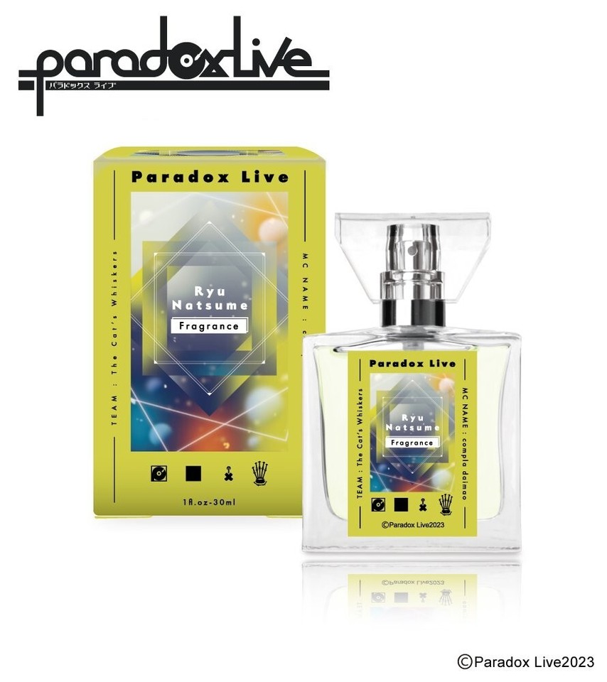 Paradox Live The Cat's Whiskers Ryu Natsume Fragrance Perfume 30ml ...