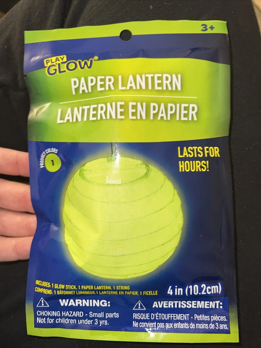 Paper Glow Stick Lantern