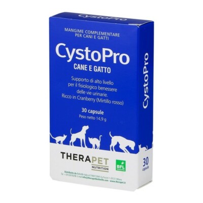 THERAPET Cystopro - Dogs and cats complementary food 30 capsules | eBay