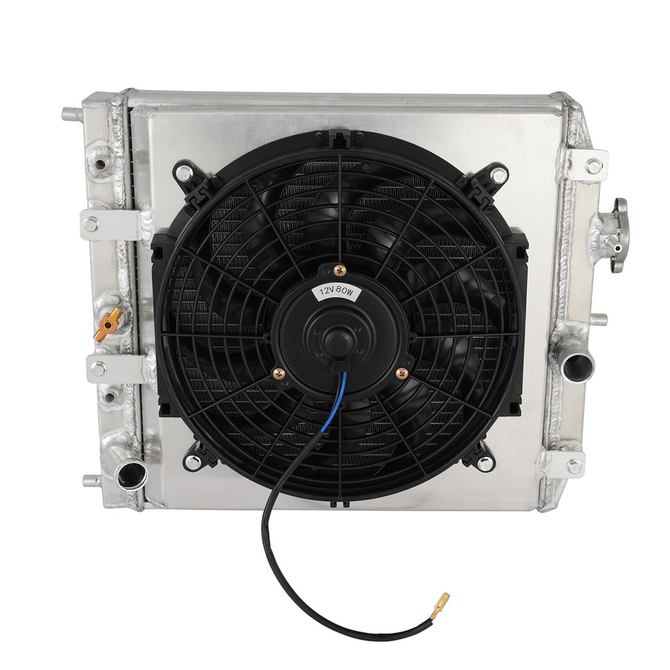 1992-2000 Honda Civic EK EG Integra 3 Row Aluminum Radiator w/ Fan ...
