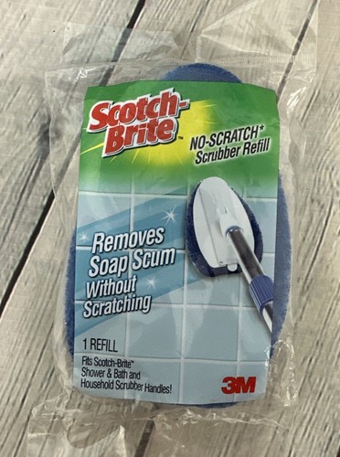 Scotch Brite No Scratch Scrubber Refill 3M Fits Shower Bath Household ...
