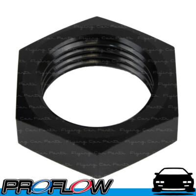 PROFLOW Bulkhead Nut AN -4 (AN4) Black | eBay Australia