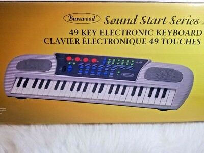 Burswood 49 Key Electronic Keyboard "Smart Sound Series" | eBay
