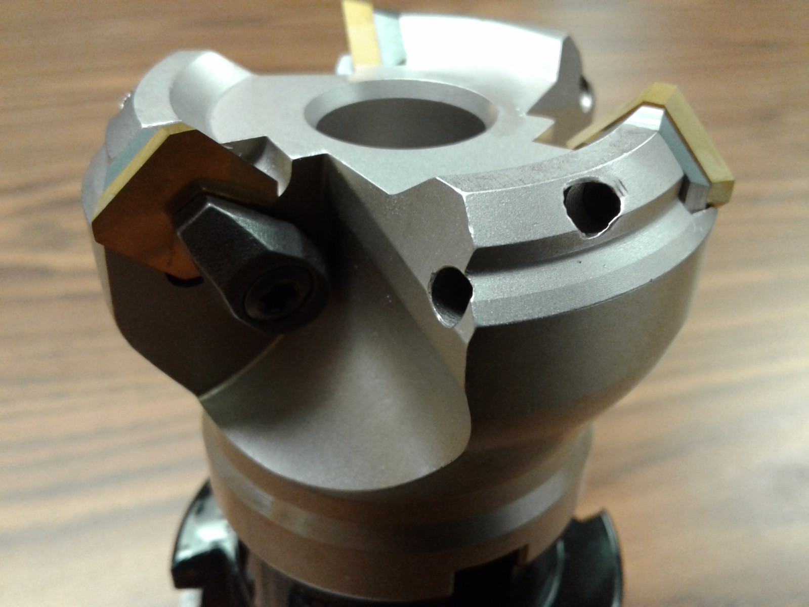 2" 45 degree indexable face shell mill w. CAT40 Arbor,face milling ...