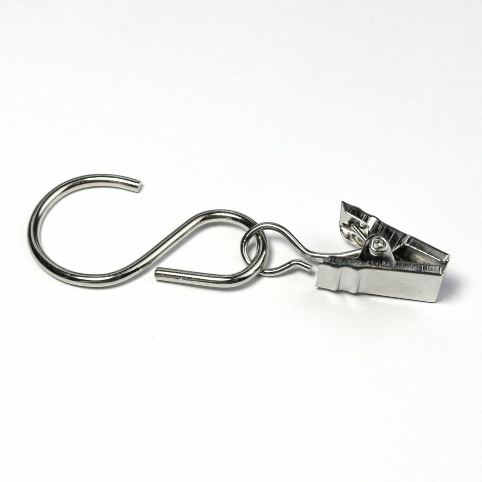 25 pcs Curtain Clips w/ Hook for Curtain, Photos, Home Decoration ...