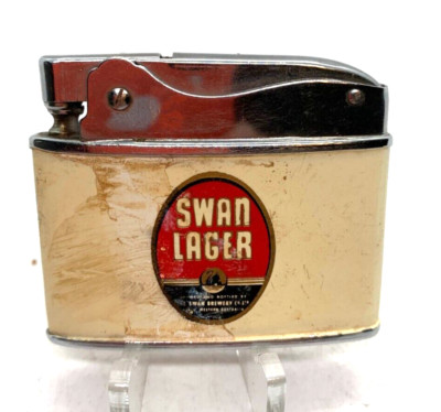 Advertising Automatic Lighter. "Swan Lager" & "Australia's Finest Beer ...