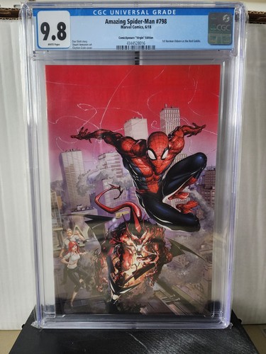 Amazing Spider-Man #798 Clayton Crain 1st app Red Goblin (Norman Osborn ...