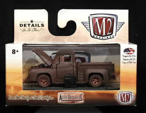 M2 Machines 56 1956 Ford F-100 Pickup Truck Auto-Projects Collectible ...