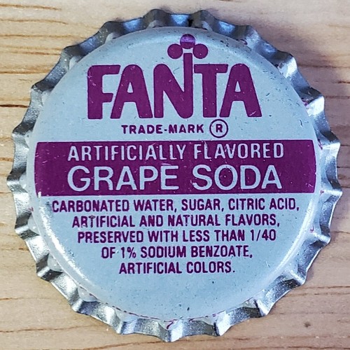 Vintage FANTA GRAPE SODA bottle cap; 1970’s; Unused; NOS; (ATLANTA ...