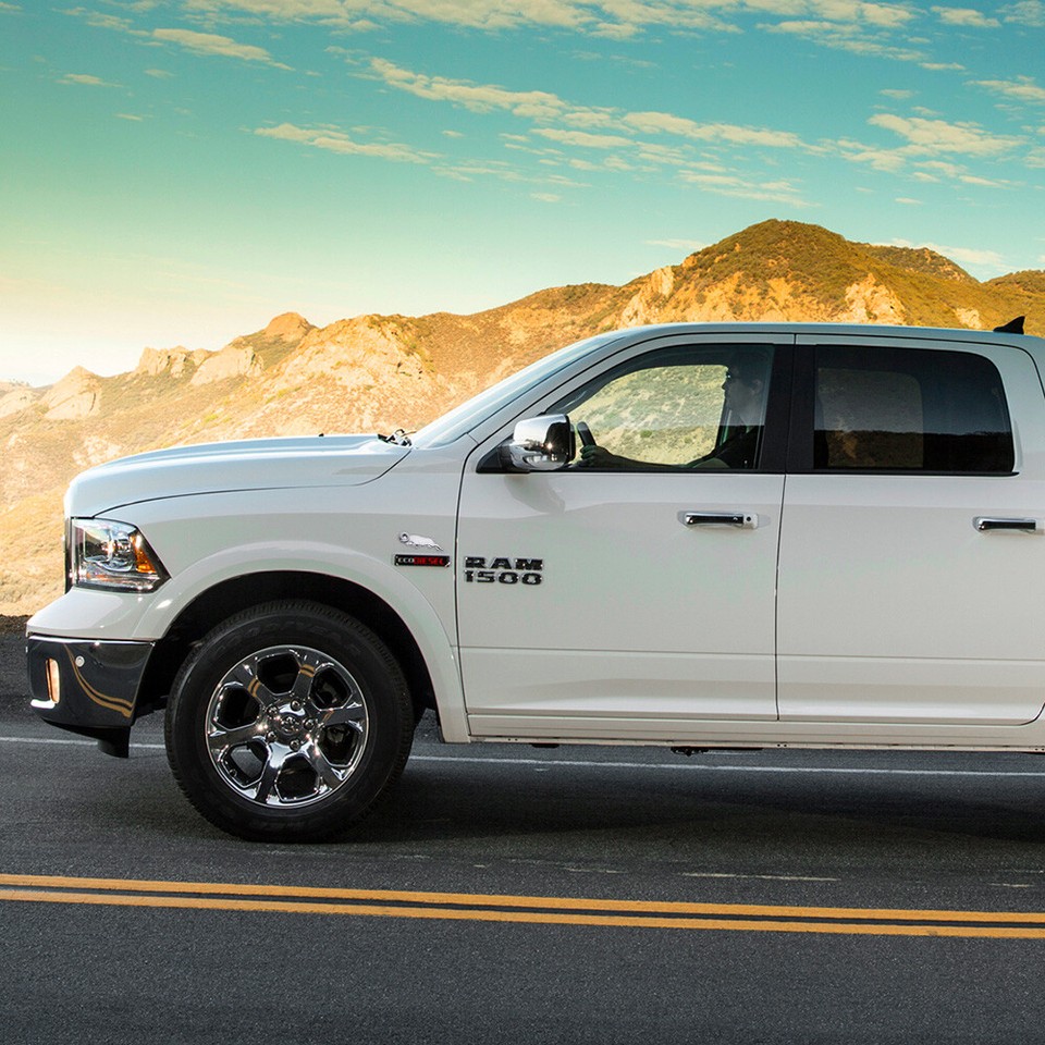 2pcs Chrome 3D Leaping Ram Body Fender Badge Emblem Nameplates for Ram ...