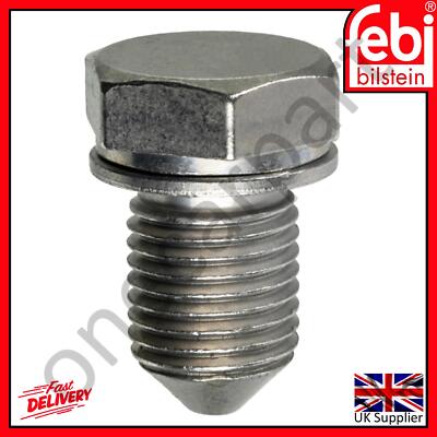 Oil Sump Drain Plug Febi 48871 For N90813201 N90813202 68004313AA ...