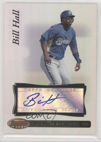 2007 Bowman's Best Bill Hall #36 Auto | eBay