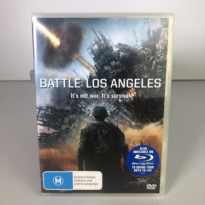 Battle Los Angeles (DVD, 2011) Aaron Eckhart Michelle Rodriguez FREE ...