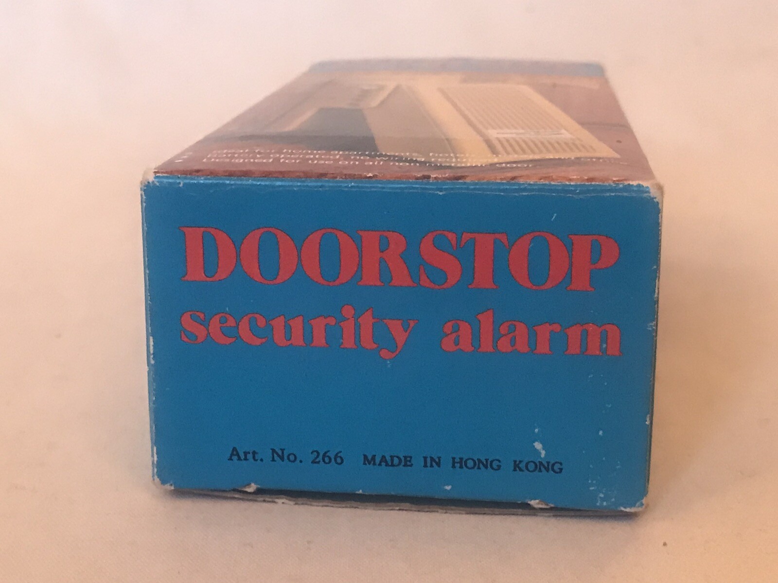 Vintage Doorstop Security Alarm made in Hong Kong | eBay