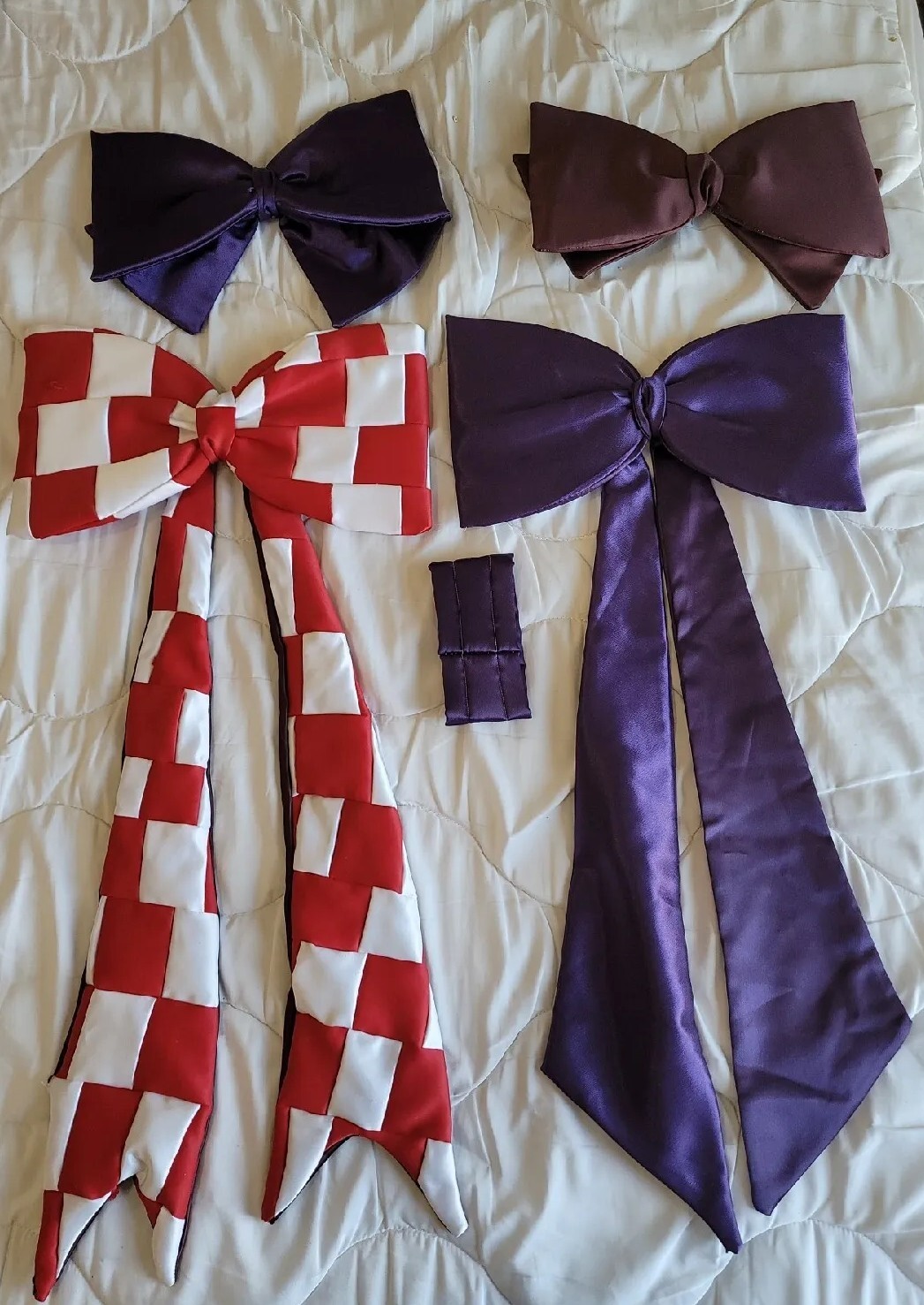 LOT OF 4 CUSTOM COSPLAY SAILOR MOON BOWS TAILS HAND-M… - Gem