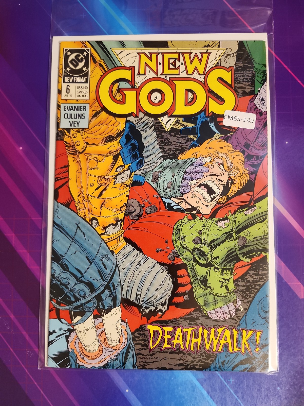 NEW GODS #6 VOL. 3 HIGH GRADE DC COMIC BOOK CM65-149 | eBay
