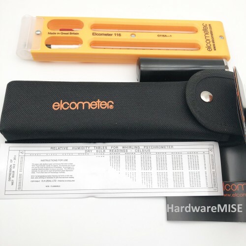 Elcometer 116 G116A-1 Whirling & Sling Hygrometer Psychrometer | eBay