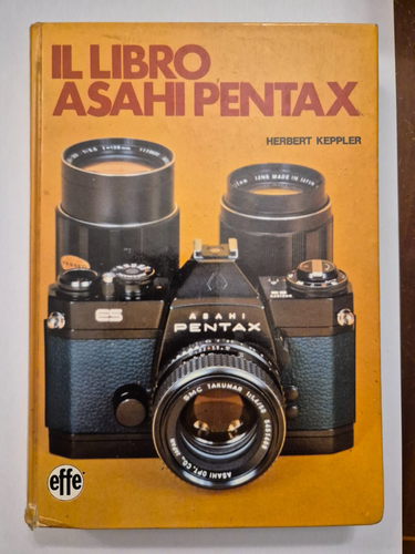 Il libro Asahi Pentax Herbert Keppler 1972 Effe ed. manuale | eBay