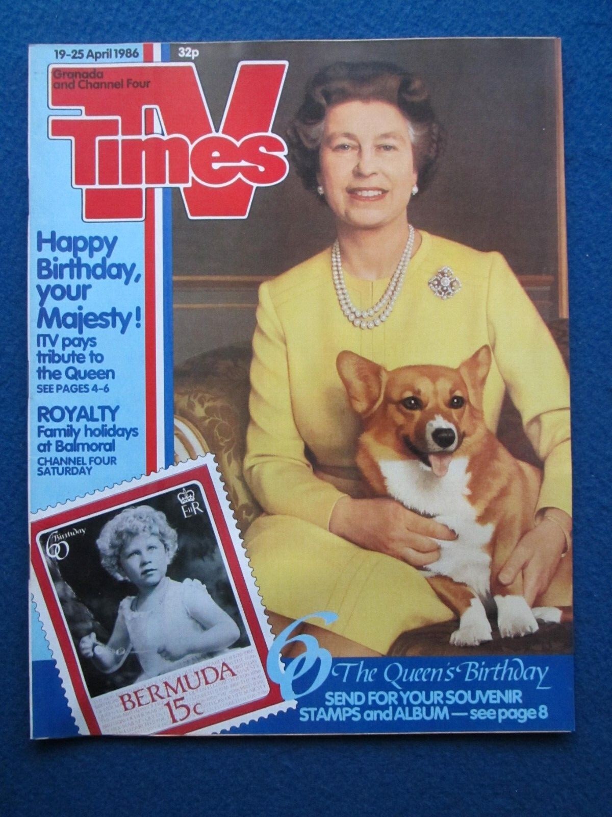 TV Times : 1985 - 1986 - Choose which issues you need ...Your Birthday ...