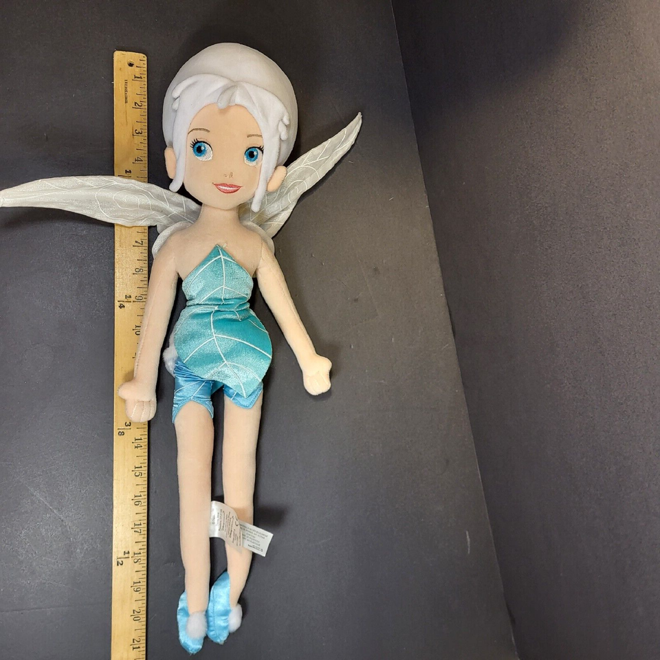 Disney Store Fairies TINKER BELL SISTER 21" PERIWINKLE Fairy Plush Rag ...