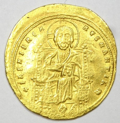 Romanus III AV Gold Nomisma Jesus Christ Coin 1028-1034 AD - Good VF | eBay