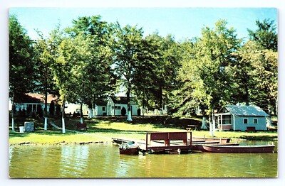 Postcard Lone Star Resort, Reading Michigan MI Bear Lake | eBay