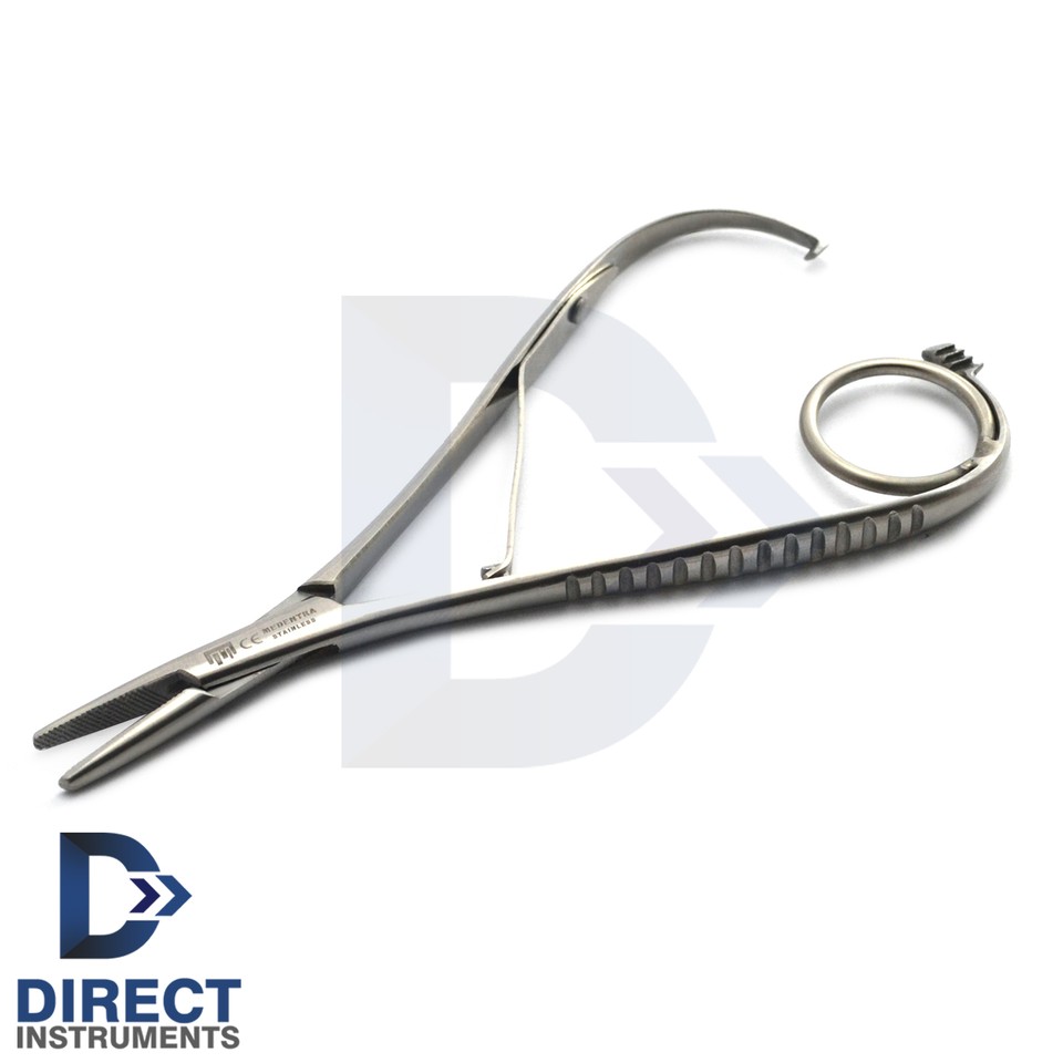 New Ring Grip Mathieu Needle Holder Forceps Orthodontic Ligature ...