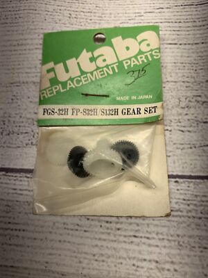 VINTAGE FUTABA REPLACEMENT PARTS FGS-32 FP-S32/S132 Gear Set BOX C3 | eBay